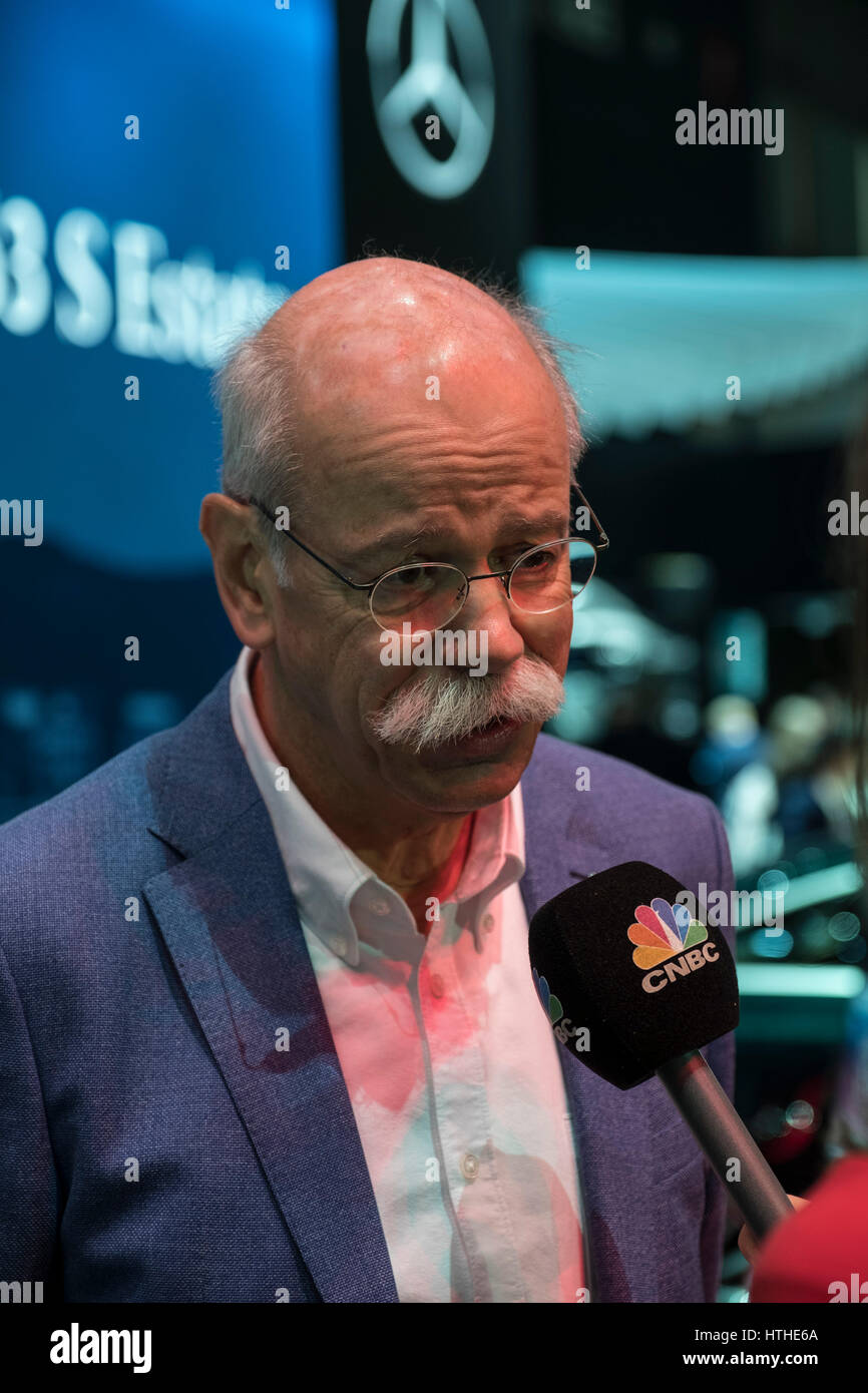Dieter Zetsche Chairman of the Board of Directors of Daimler AG and ...