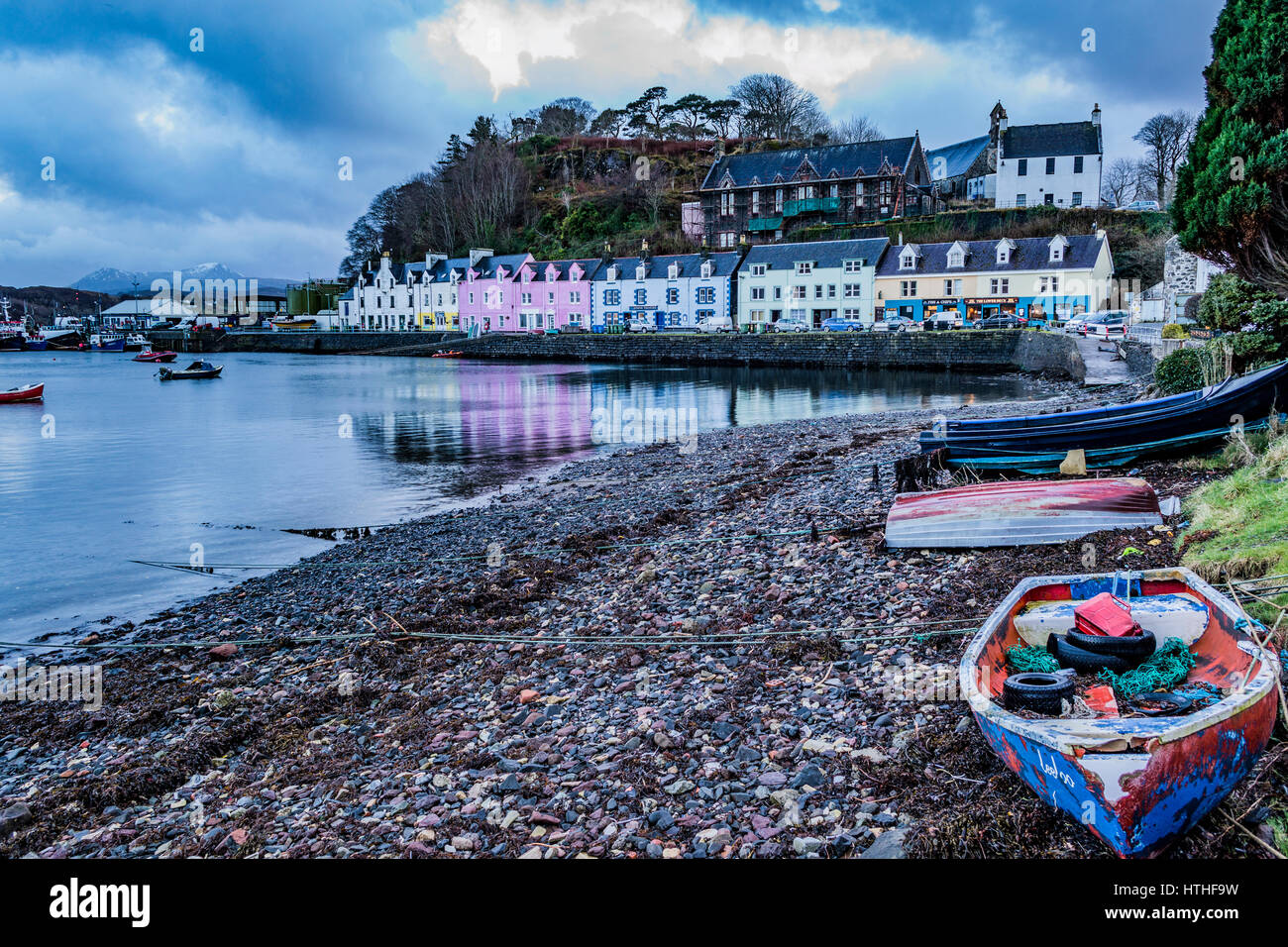 Apothecarys tower lump portree isle hi-res stock photography and images ...