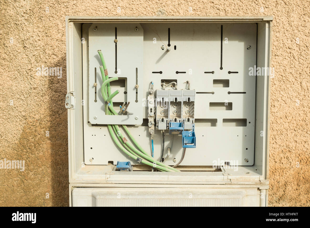 Electrical wire conduit panel switch hi-res stock photography and ...