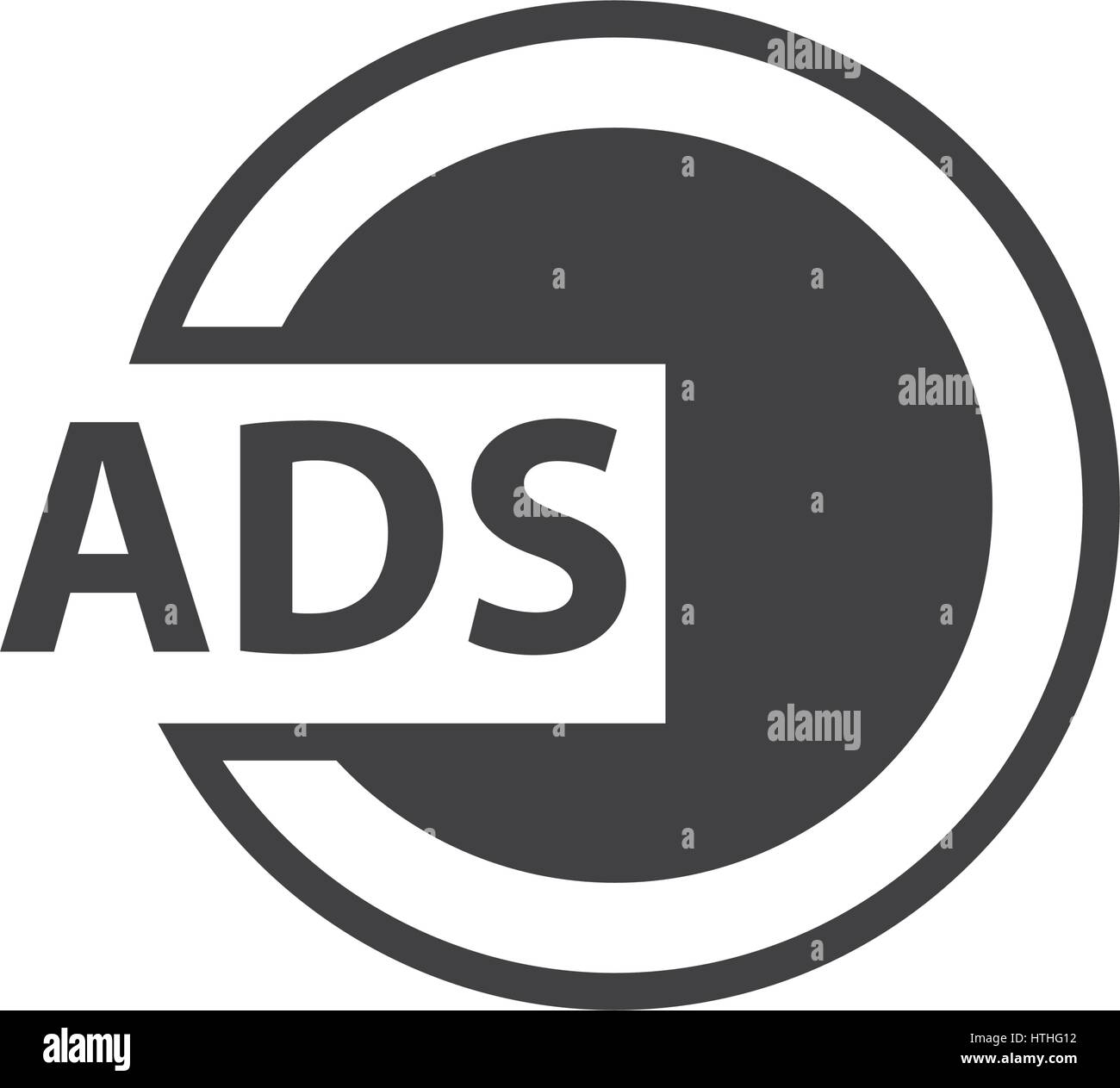 Design Advertisement black icon Stock Vector Image & Art - Alamy