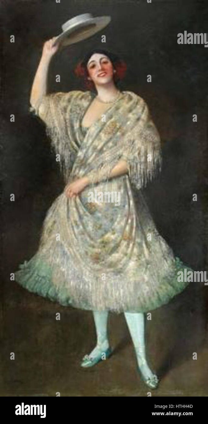 William T Dannat - A Dancer (1899 Stock Photo - Alamy