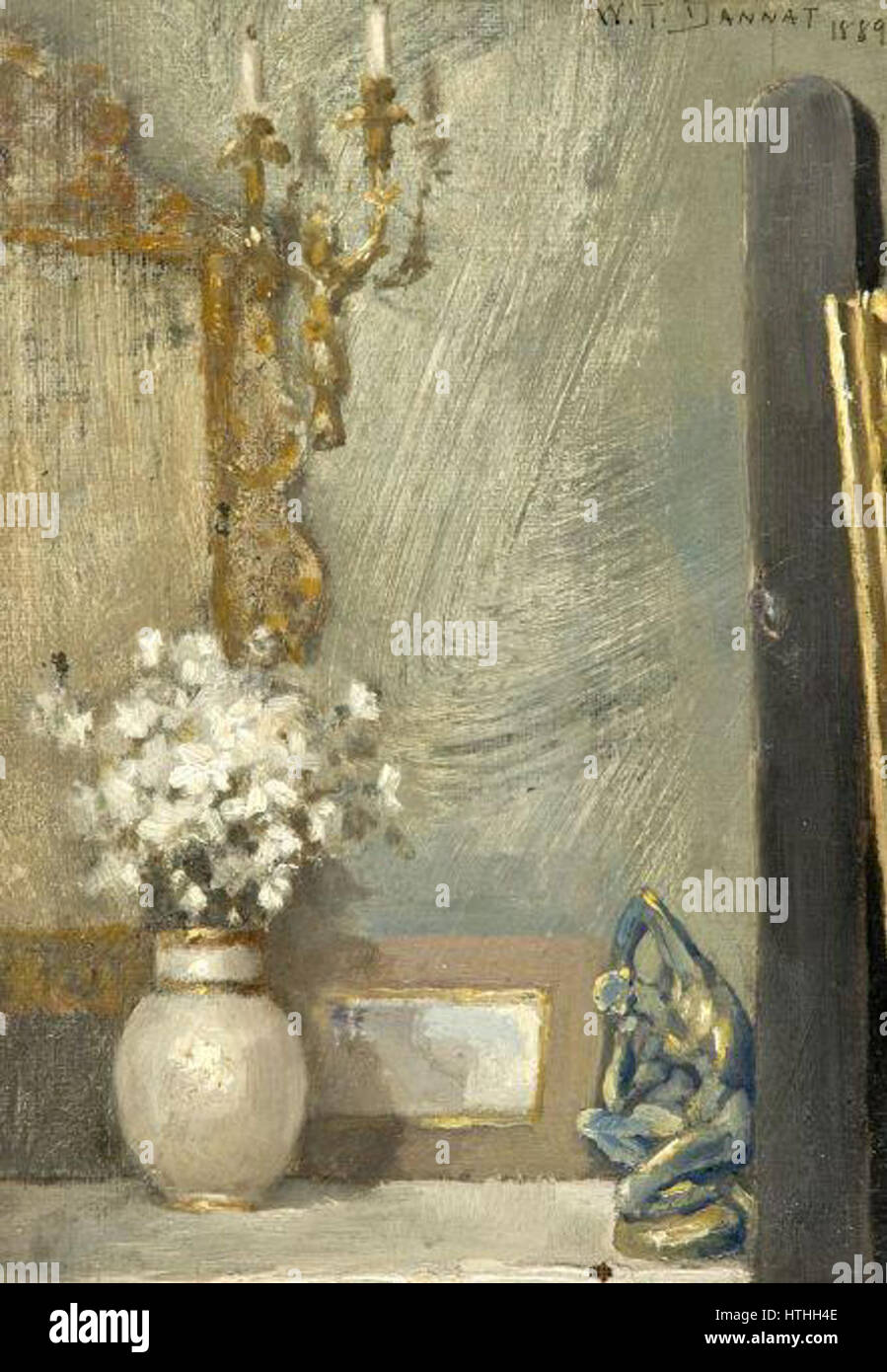 William T Dannat - Still-life (1889 Stock Photo - Alamy