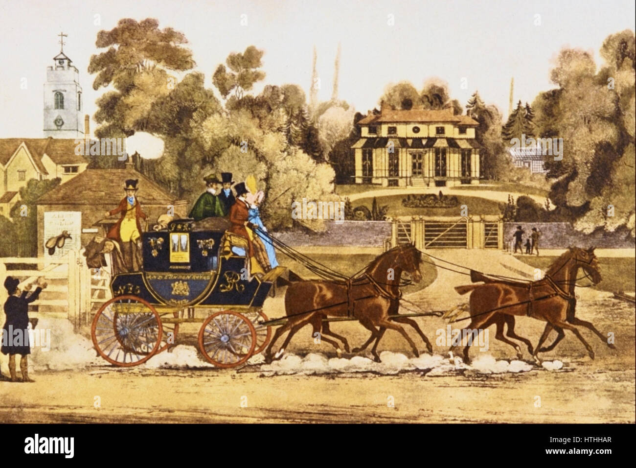 Royal mail coach hi-res stock photography and images - Alamy