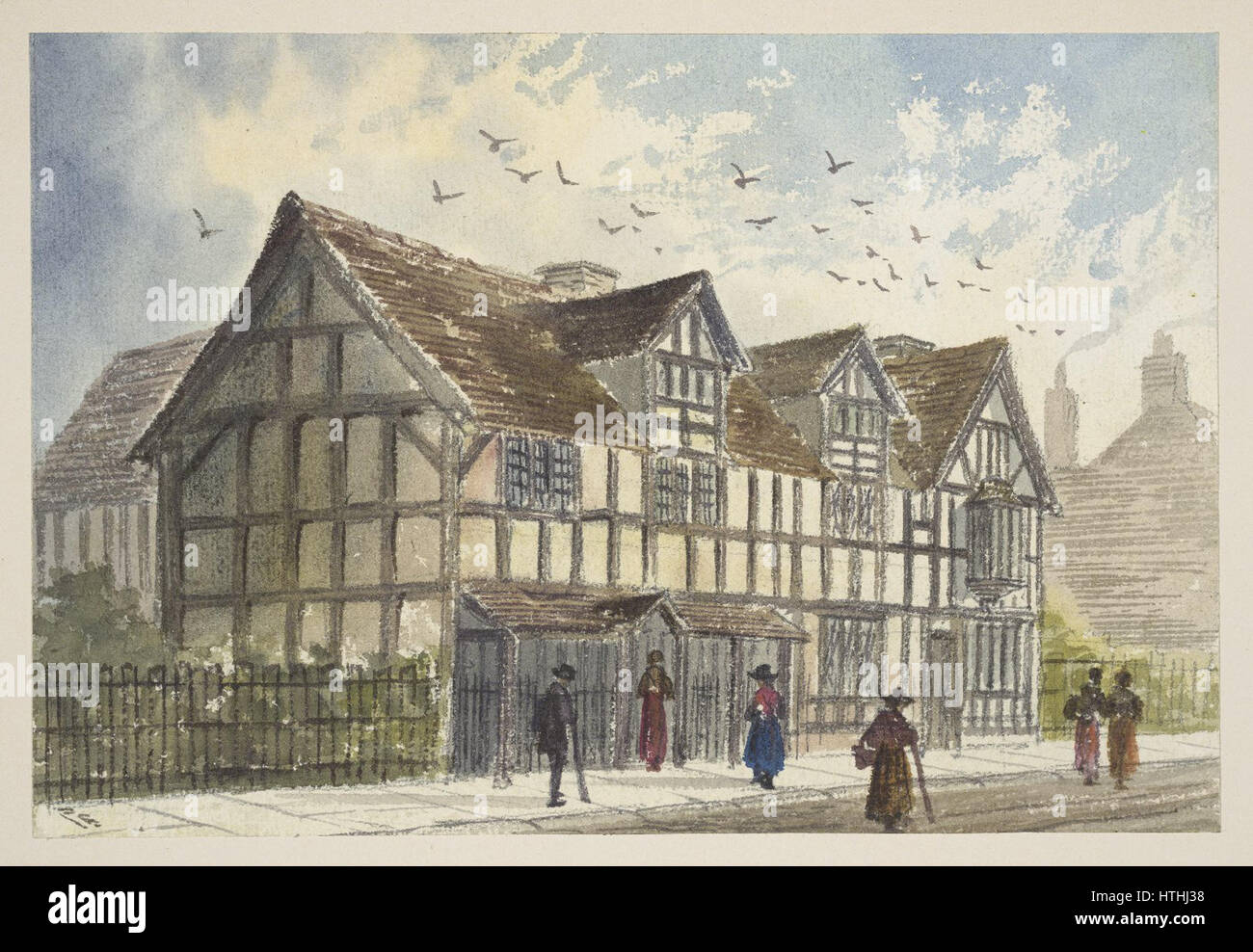 Paul Braddon - Haunts of Shakespeare, no. 2 Stock Photo - Alamy