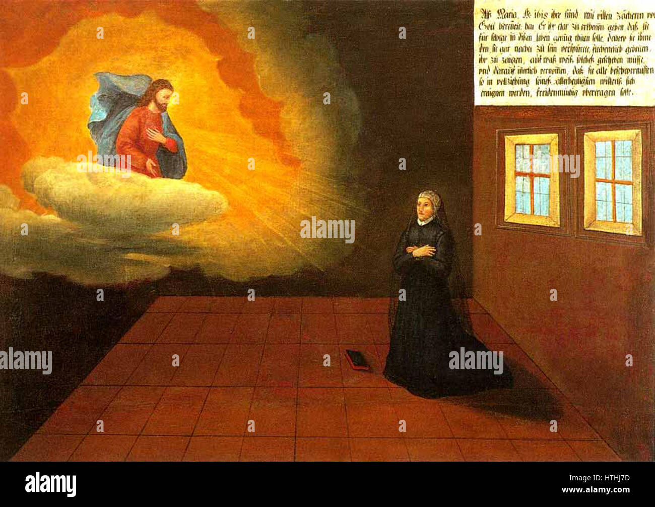 Painted Life of Mary Ward 28 Stock Photo - Alamy