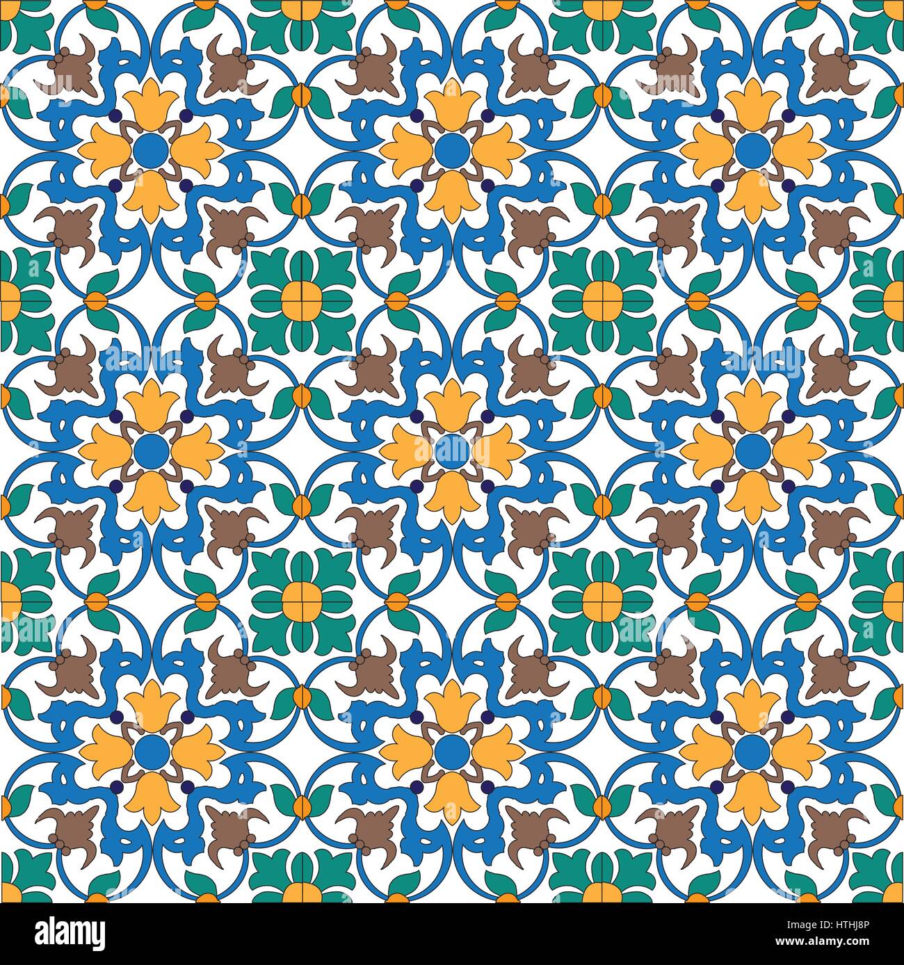 Mexican talavera ceramic Stock Vector Images - Alamy