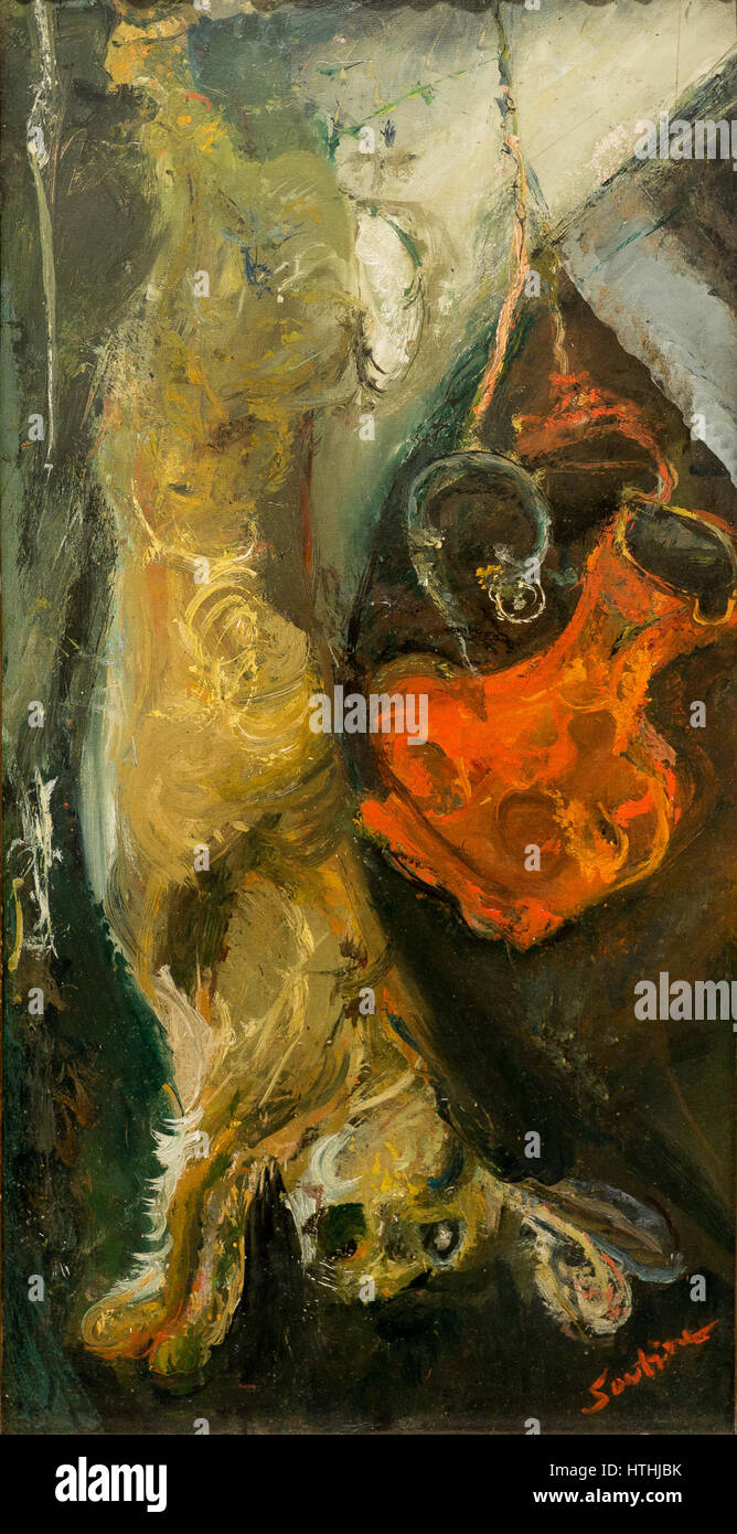 This painting by Chaim Soutine presents the raw emotion and expressive ...