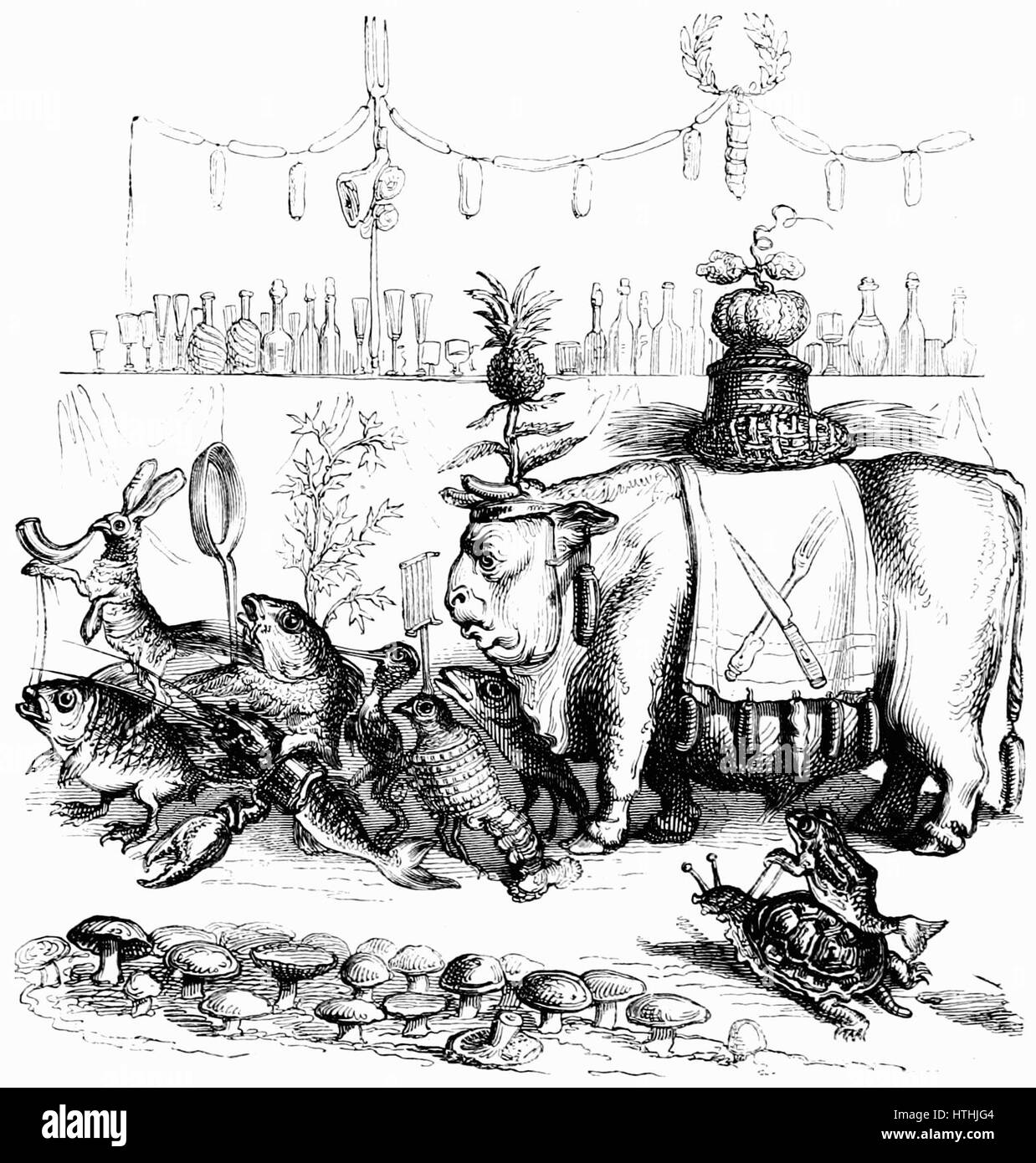 T2-p176 - Grandville - 2 Stock Photo - Alamy