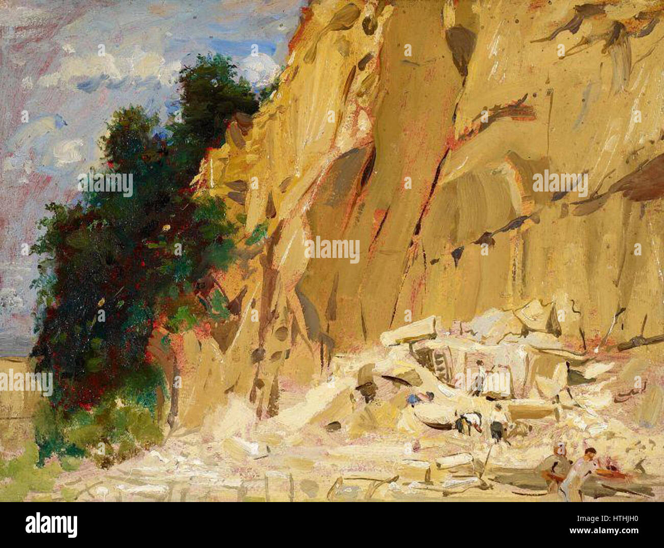 Robert Sterl - Steinbruch Stock Photo - Alamy