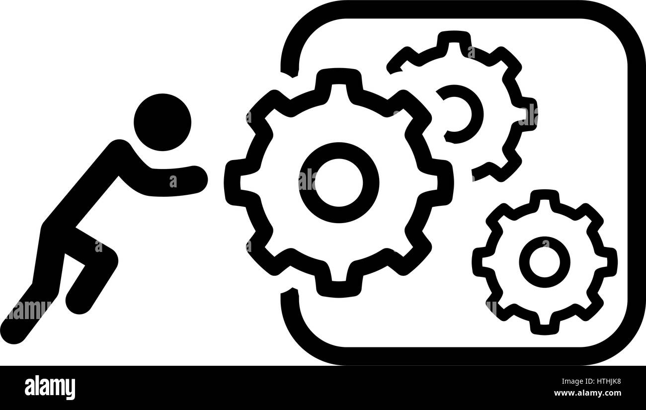 Integration of Innovation Icon. Flat Design. Business Concept. Isolated ...