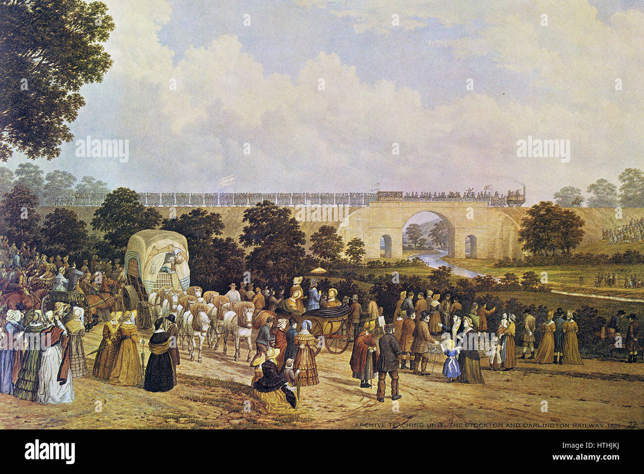 The Stockton and Darlington Opening marks the commencement of the first ...