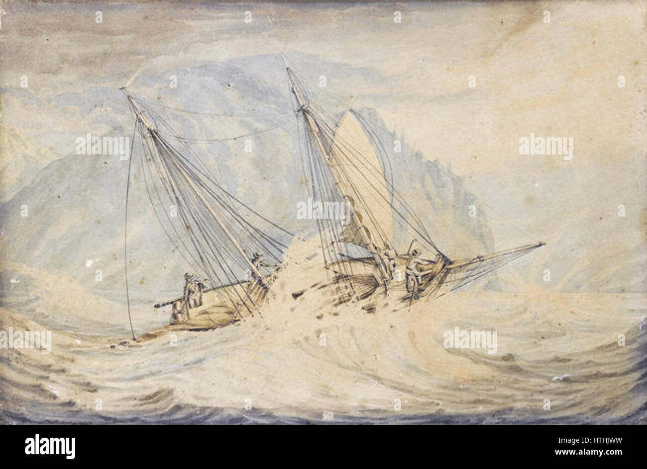 William Smyth’s watercolour 'Bering Strait' offers a scenic and ...