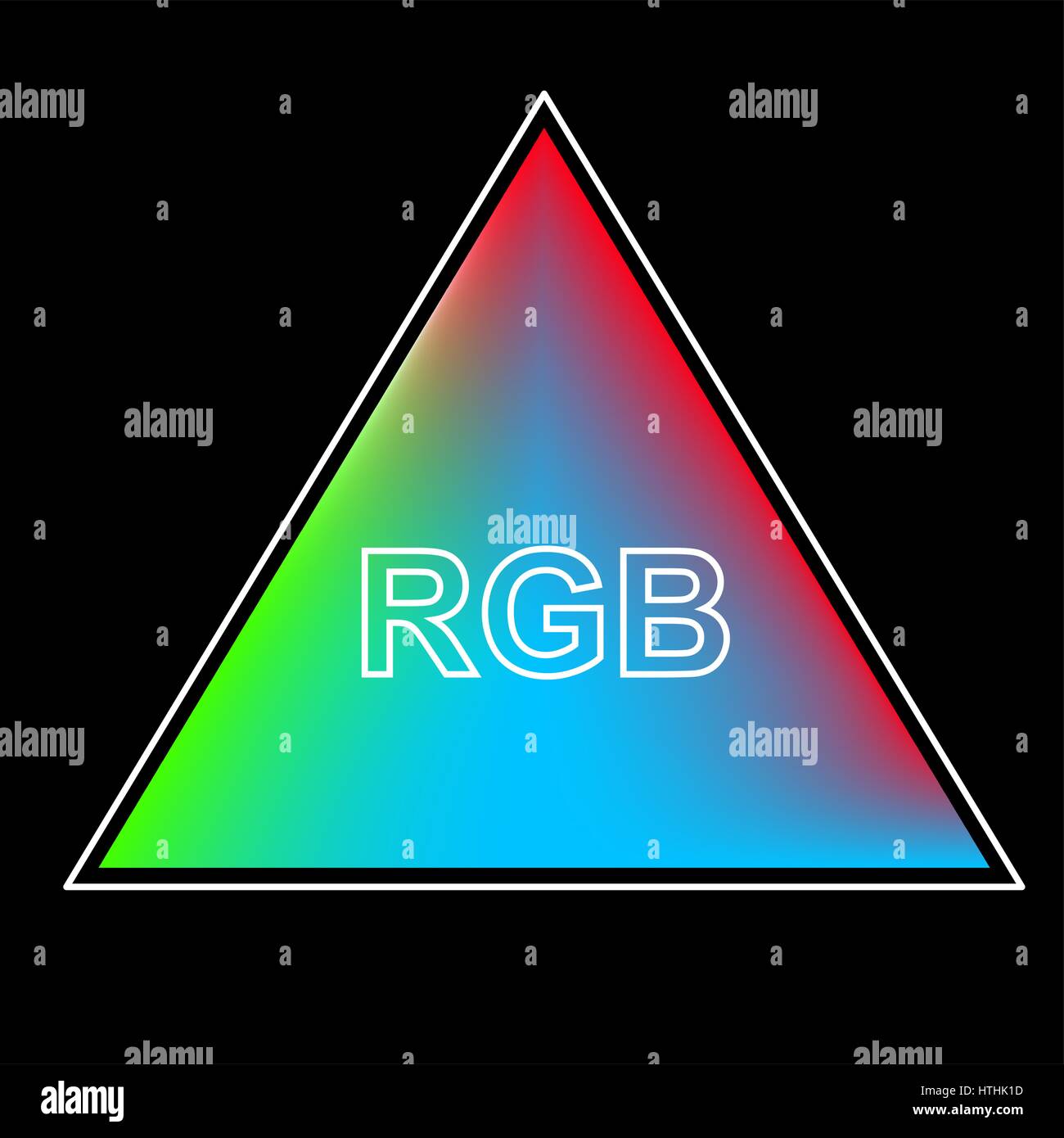 Triangle color system of the RGB background Stock Vector Image & Art ...