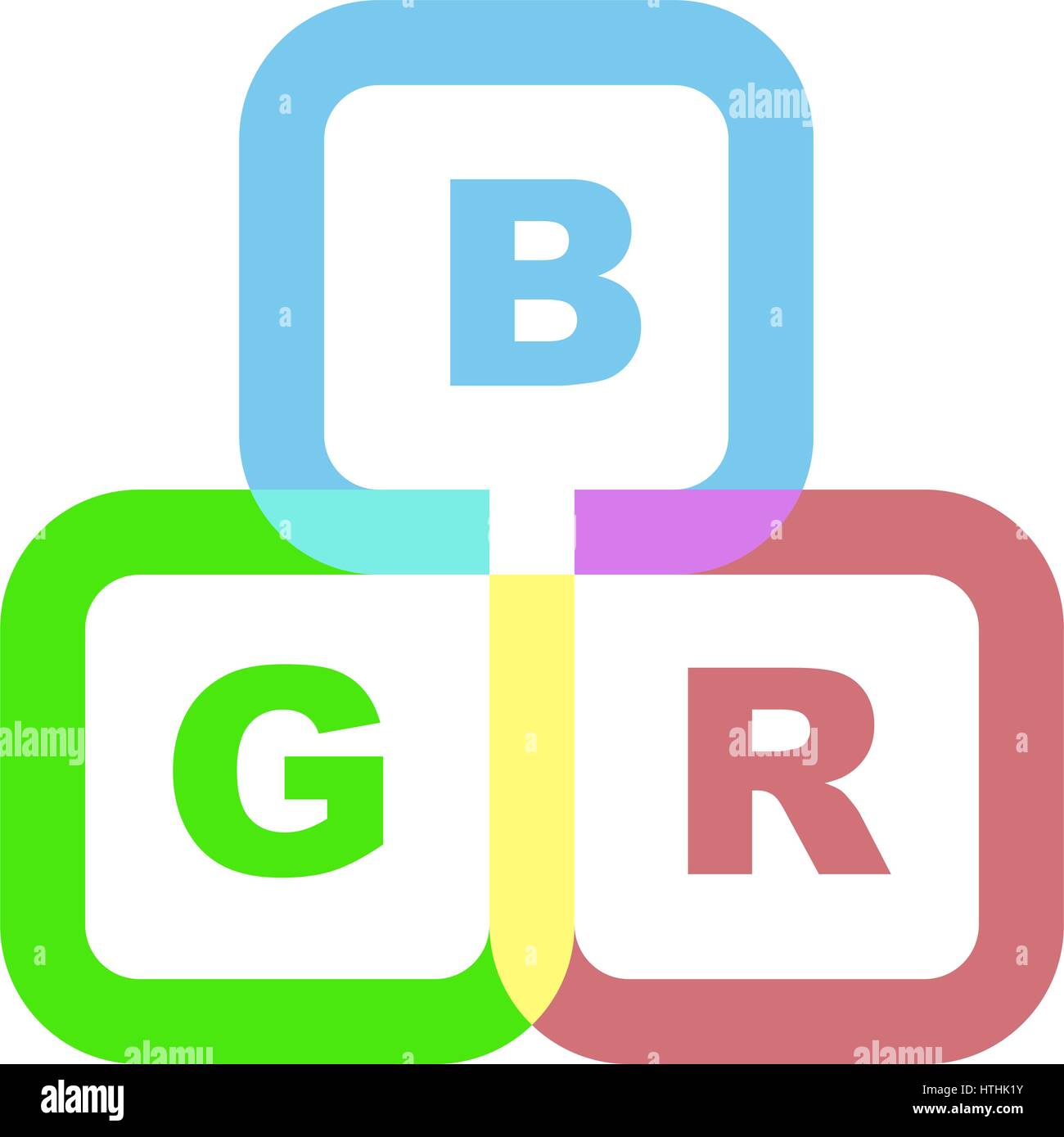 Rgb color model Stock Vector Images - Alamy