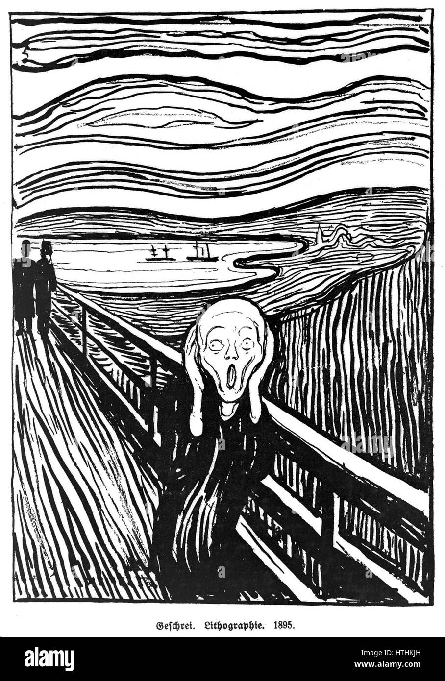 Art scream Black and White Stock Photos & Images - Alamy