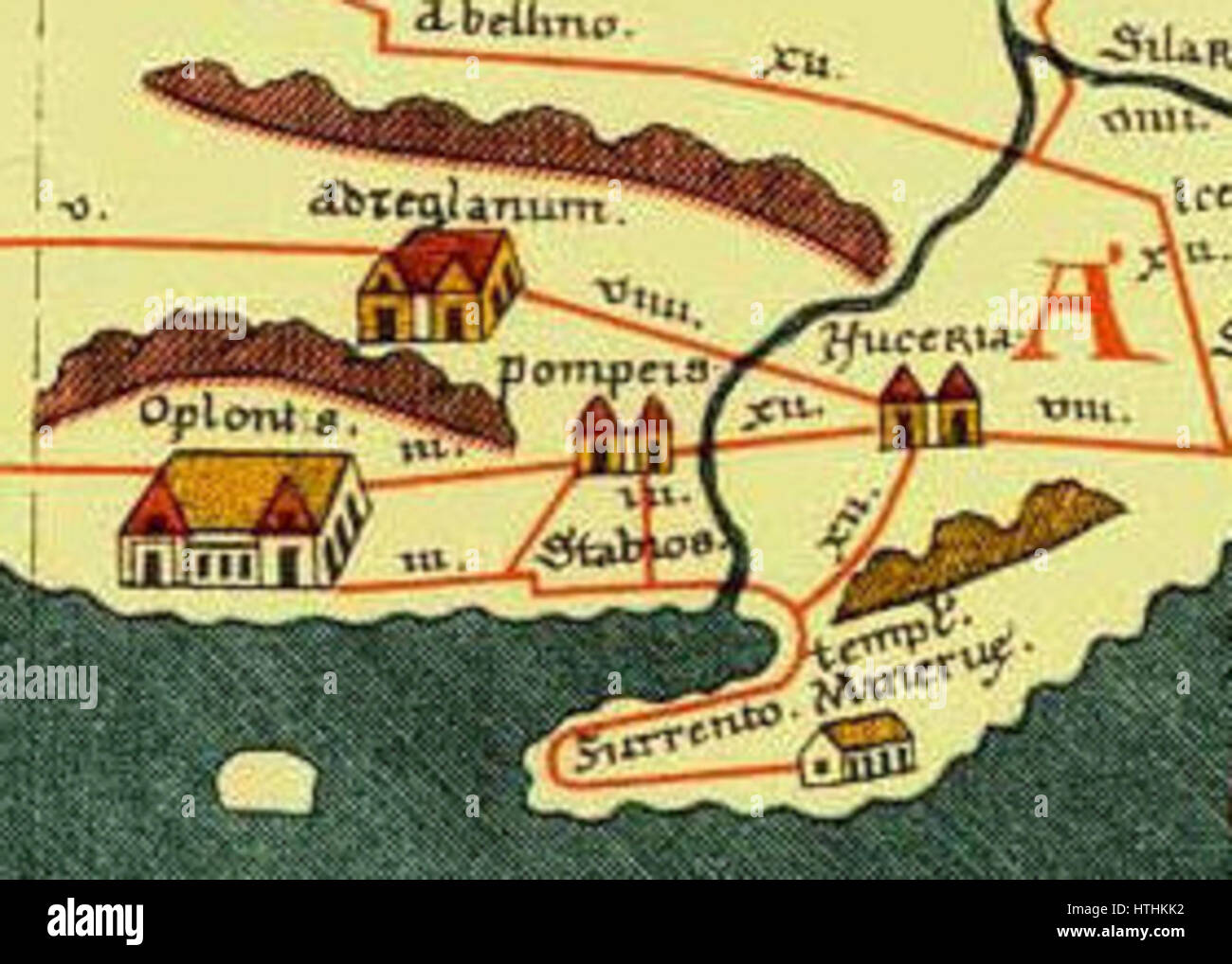The Tabula Peutingeriana is a medieval copy of a Roman map showing the ...