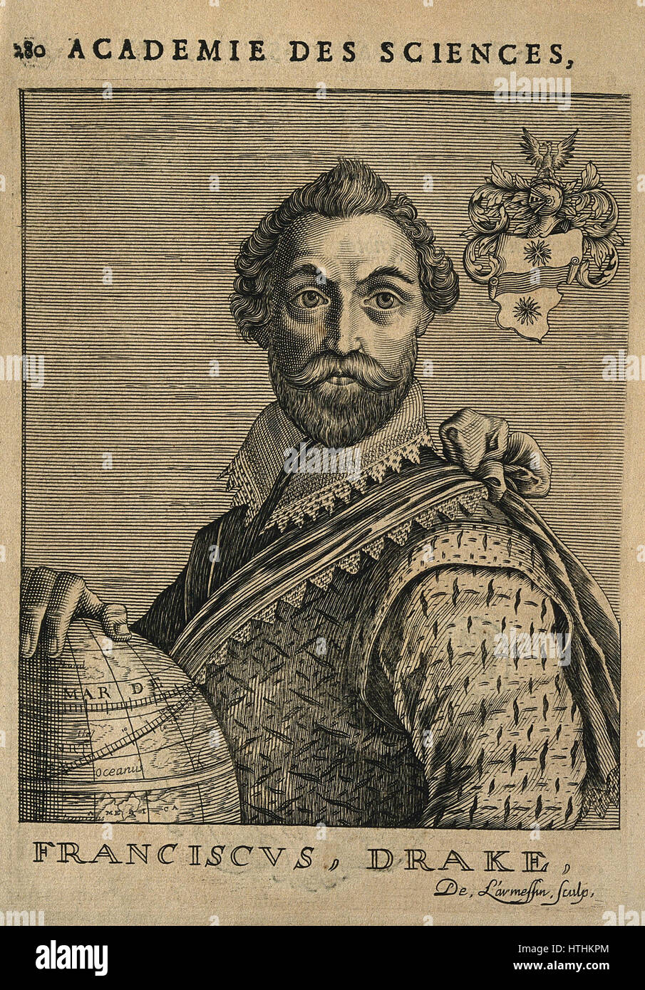 Sir francis drake painting hi-res stock photography and images - Alamy