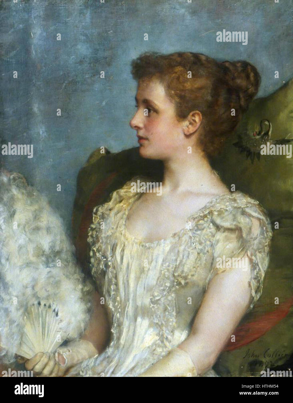 John Collier, 1882c - Lady Darling Stock Photo - Alamy