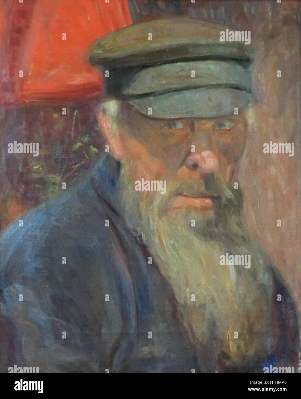 Johannes Martini's 'Portrait eines alten Mannes' (1920) captures the ...
