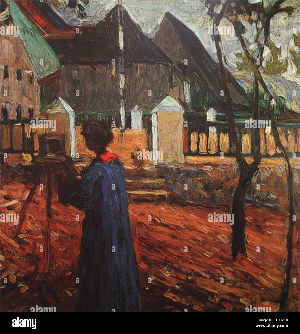 Vassily Kandinsky, 1903 - Gabriele Munter painting Stock Photo - Alamy