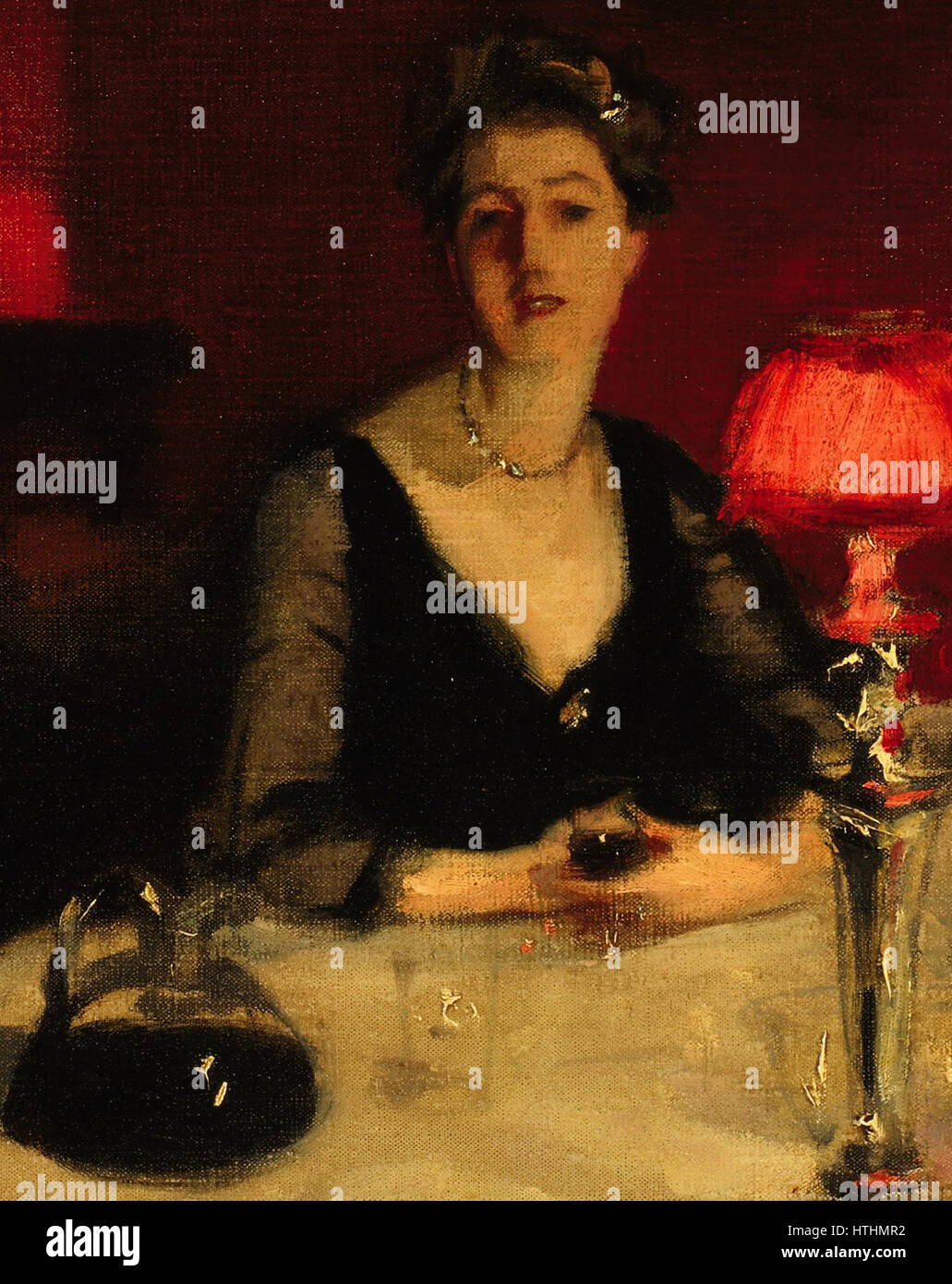 'Le Verre de Porto' by John Singer Sargent portrays Edith Vickers with ...