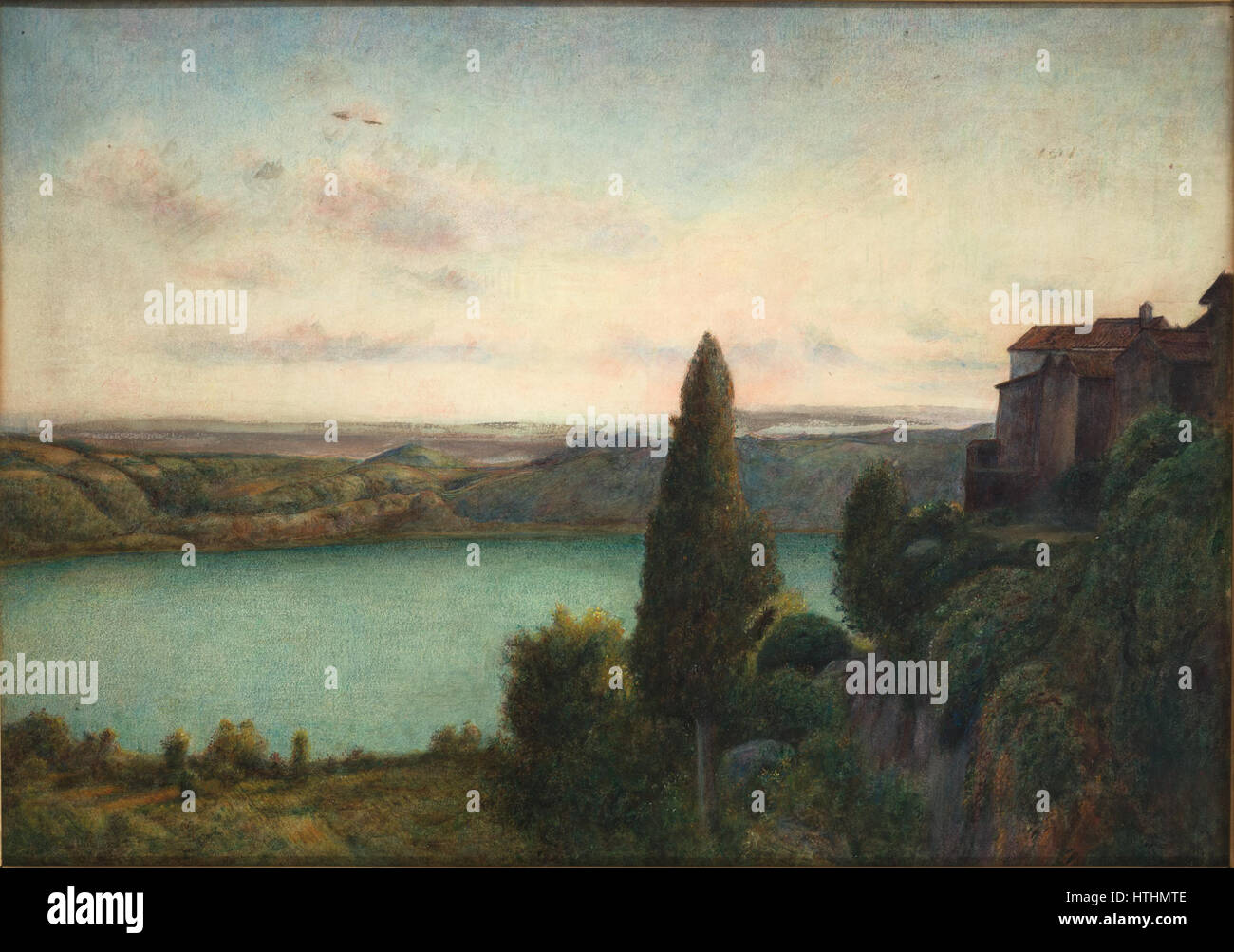 Marie Spartali Stillman’s ‘The Lake of Nemi’ portrays the serene and ...