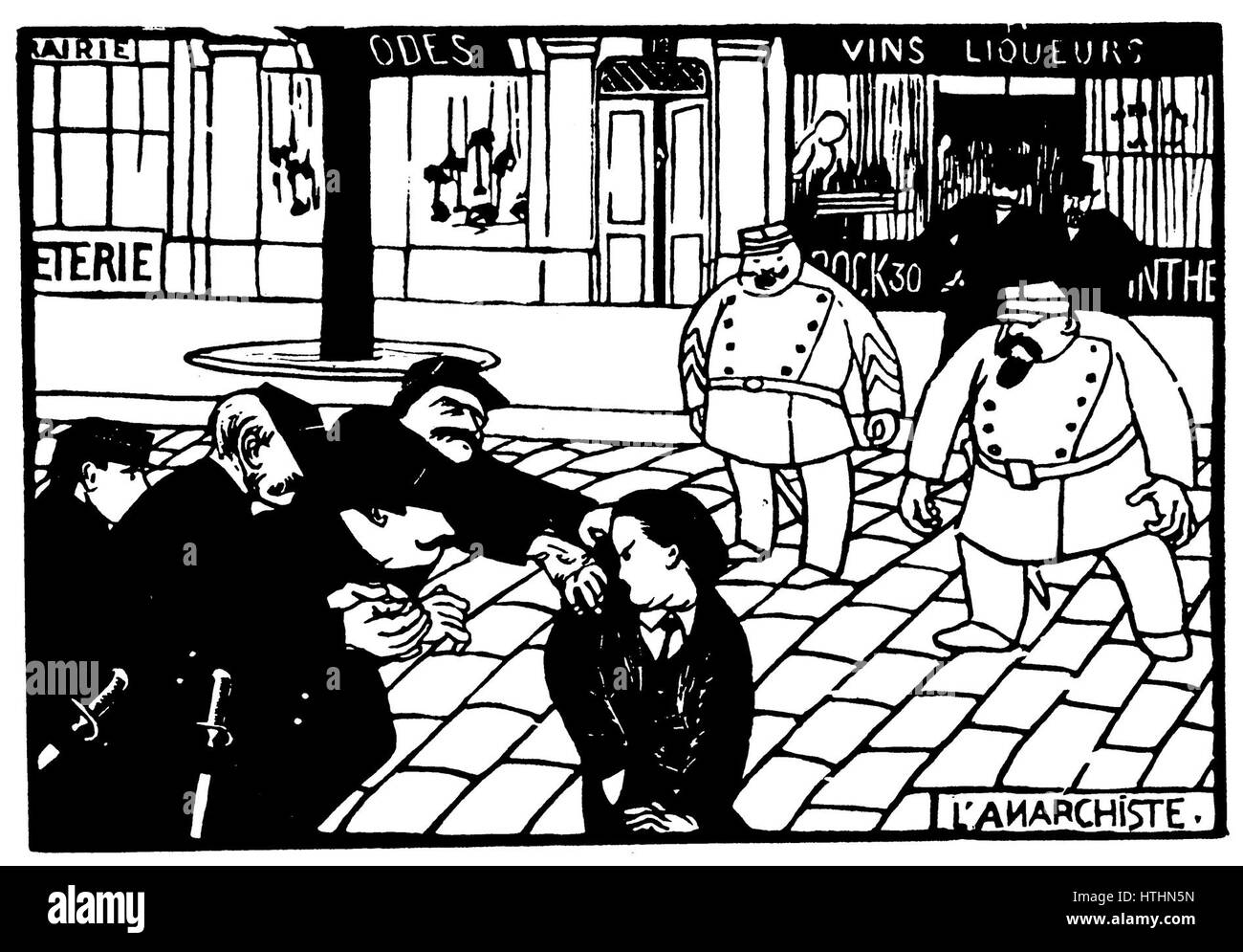 'L'Anarchiste' (1892) is a powerful illustration of anarchist themes ...