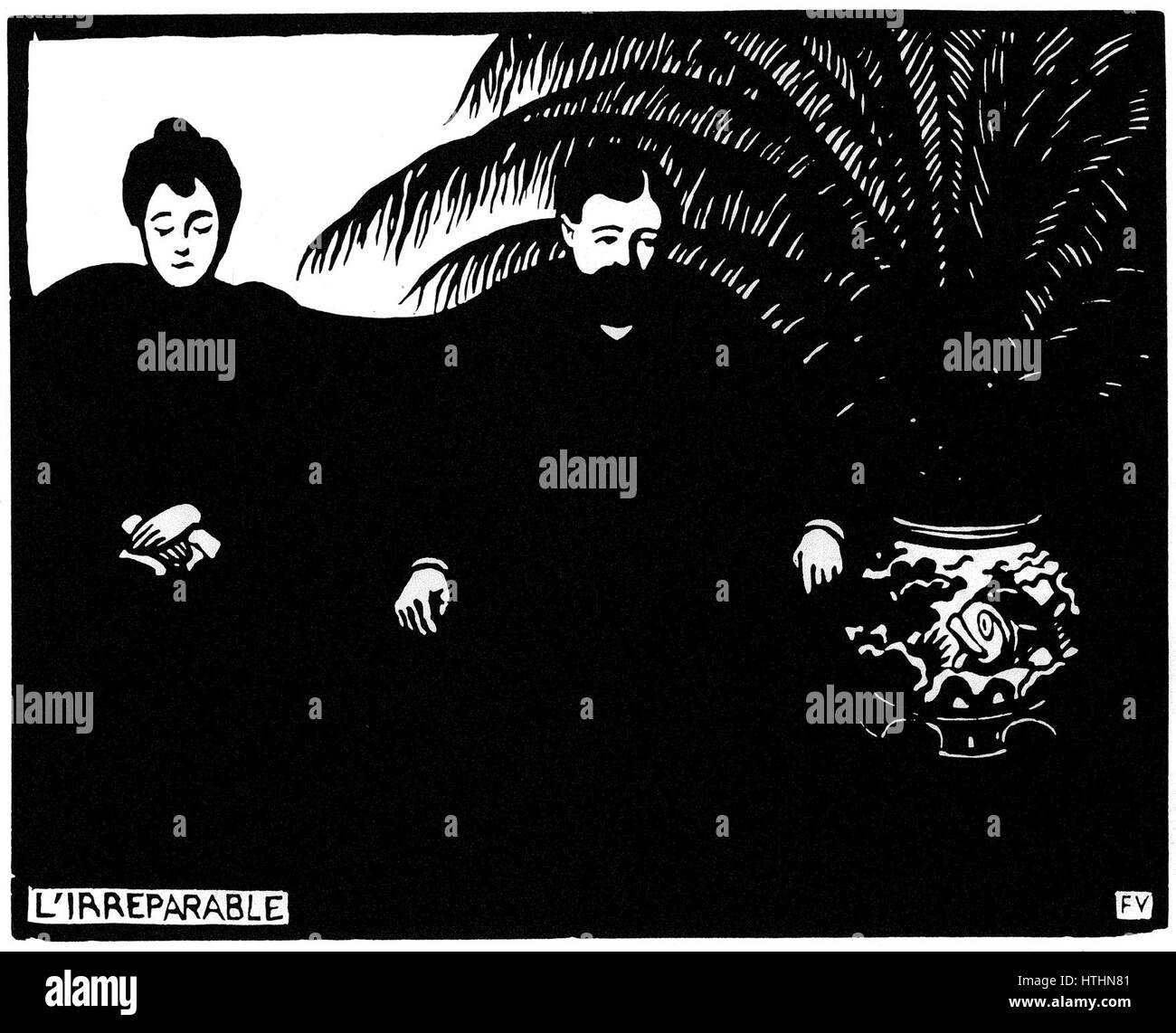 'L'irréparable' (The Irreparable) is a painting by Charles Léandre from ...