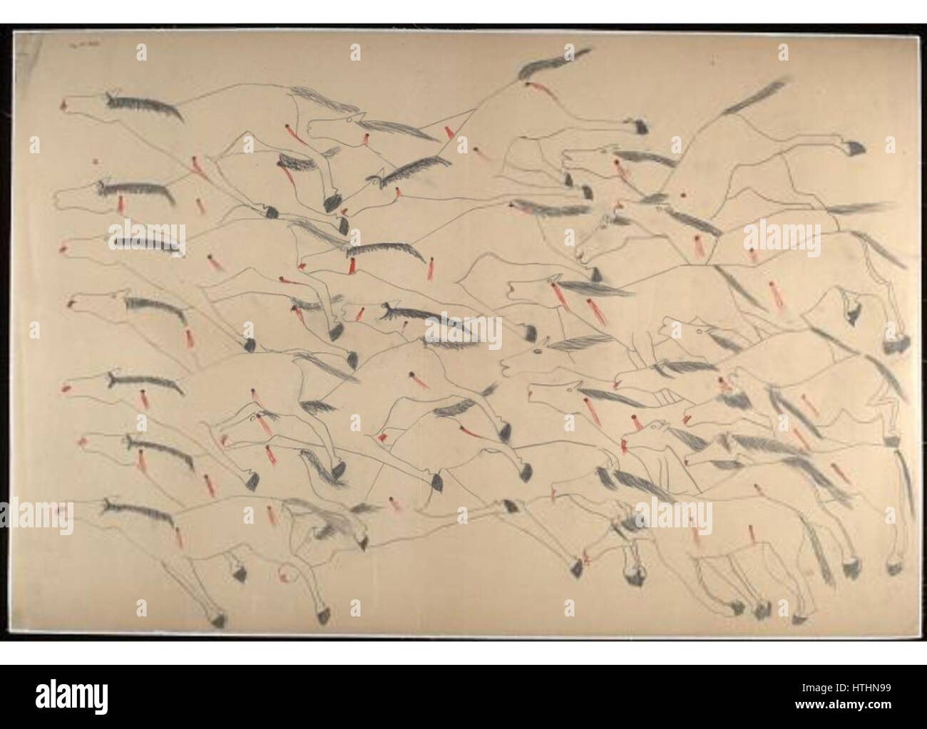 The 'Red Horse Pictographic Account of the Battle of the Little Bighorn ...