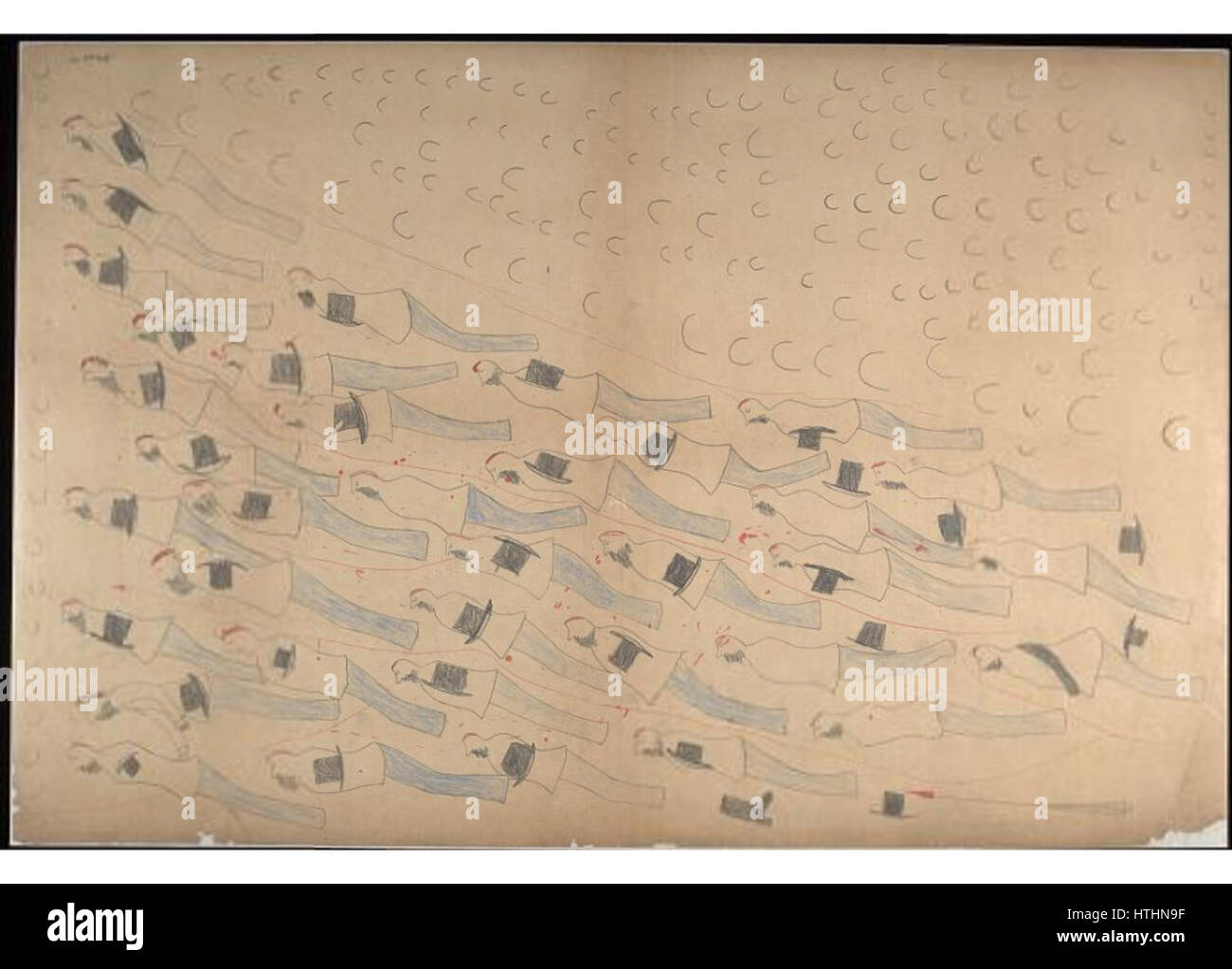 Battle of little bighorn red horse hi-res stock photography and images ...