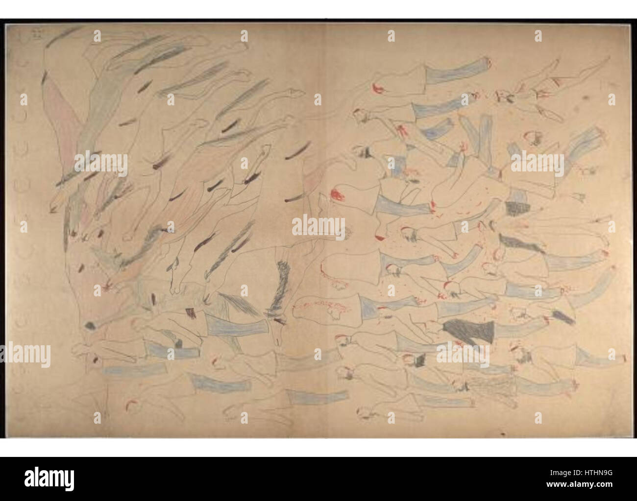 Little bighorn red horse hi-res stock photography and images - Alamy