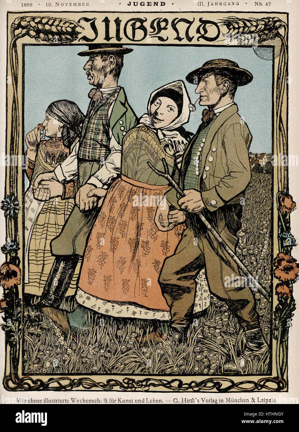 Jugend illustration hi-res stock photography and images - Alamy