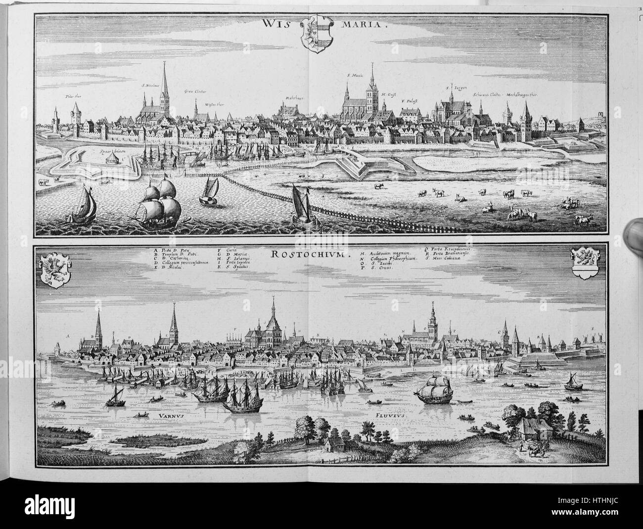 Saxoniae Inferioris (Merian) b 034 Stock Photo - Alamy