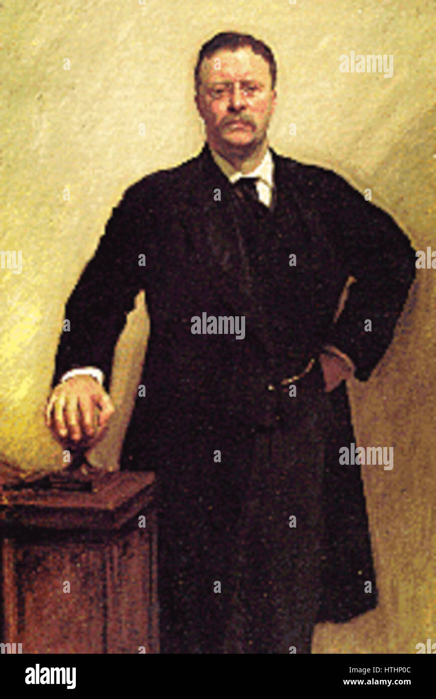 'Troosevelt' is a portrait of Theodore Roosevelt, capturing the ...