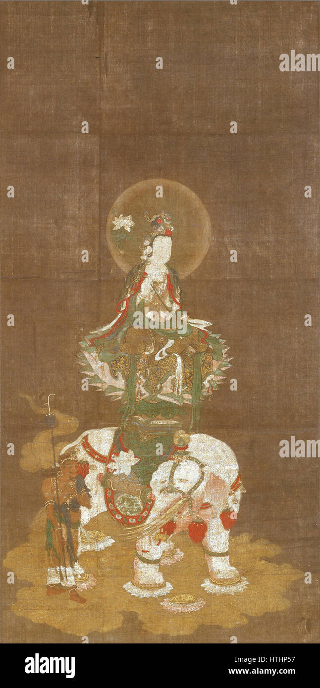 Shaka Triad Fugen (Nara National Museum Stock Photo - Alamy