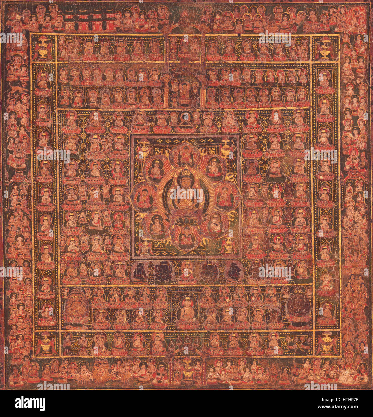 Ryokai Mandala Zushi Taizo (Nara National Museum Stock Photo - Alamy