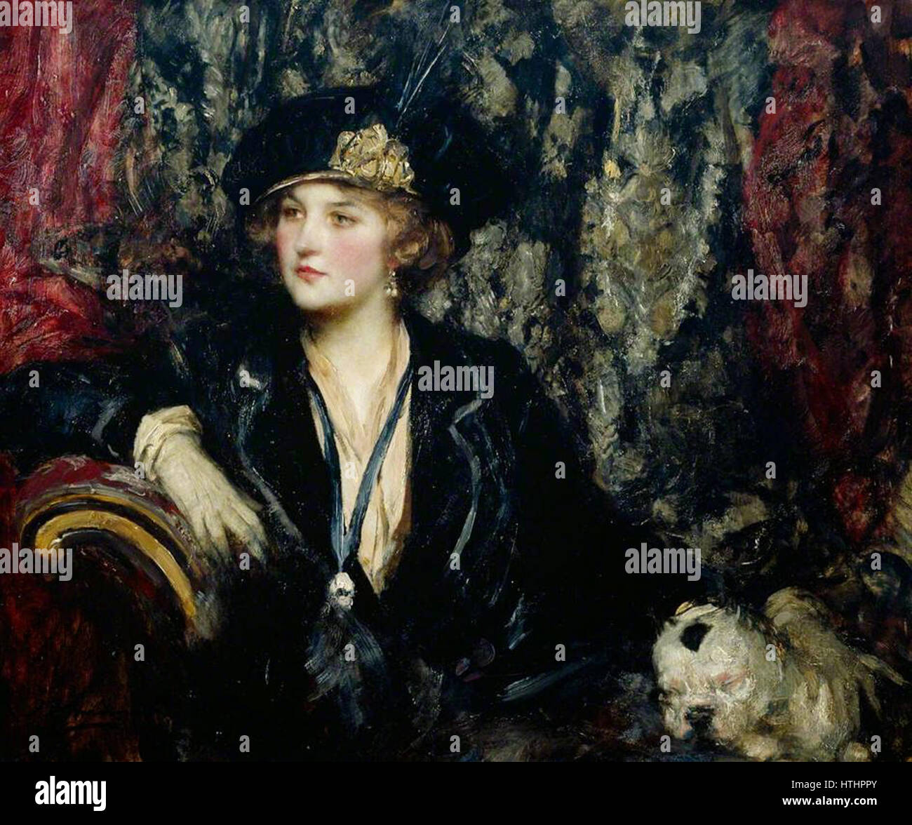 James Jebusa Shannon's 1909-10 work 'Black and Silver' is a portrait of ...