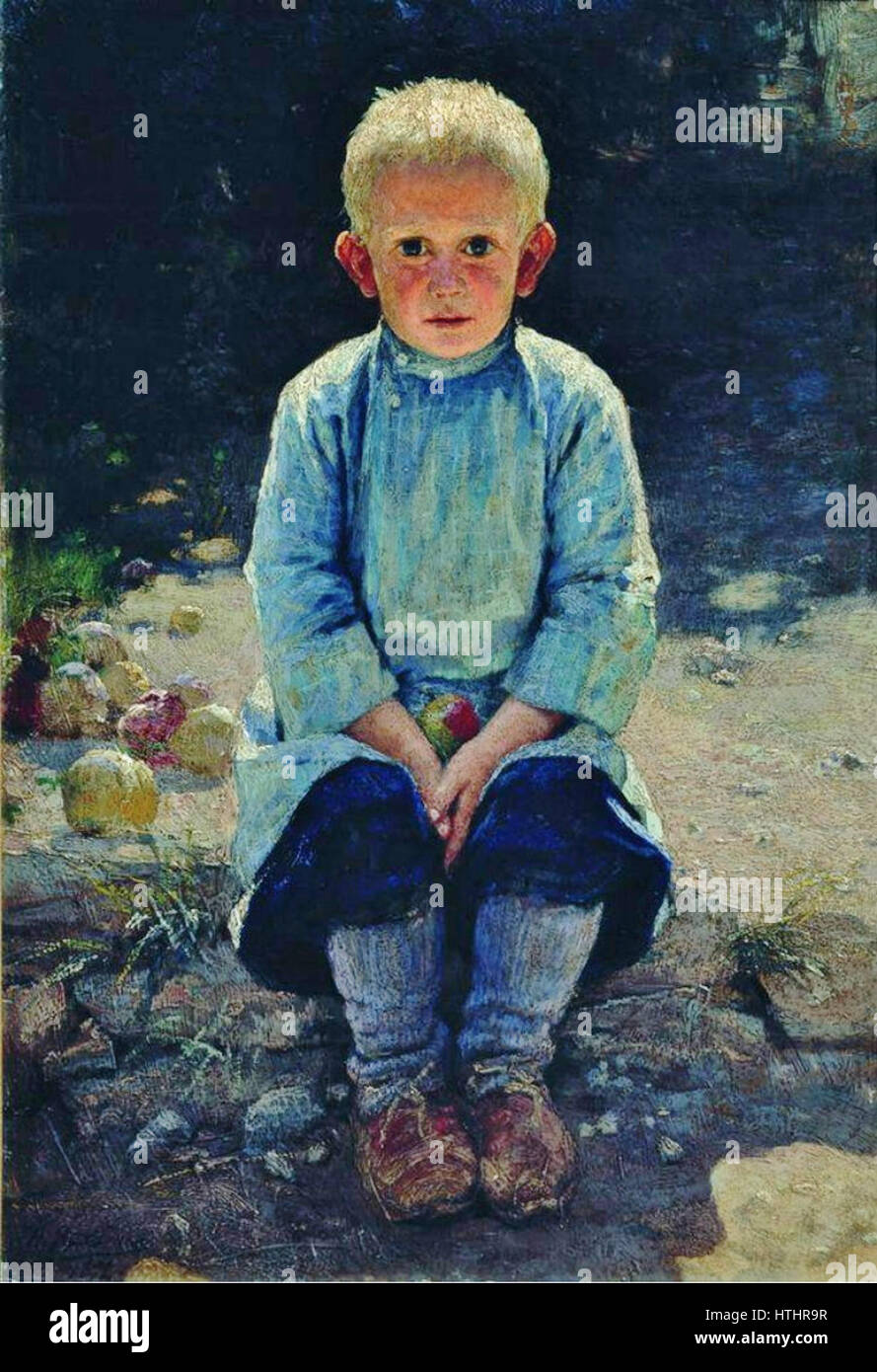 This artwork by Yaroshenko, a renowned Russian artist, captures the ...