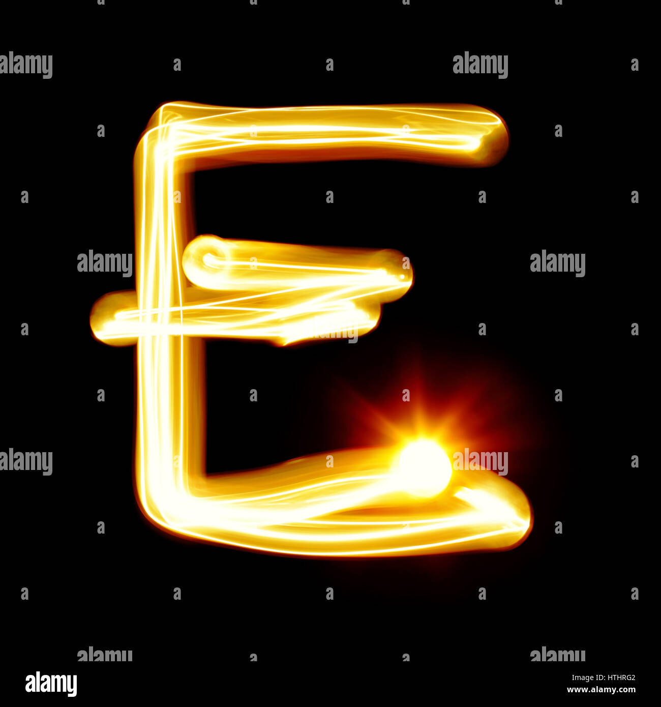 Neon letter e hi-res stock photography and images - Alamy