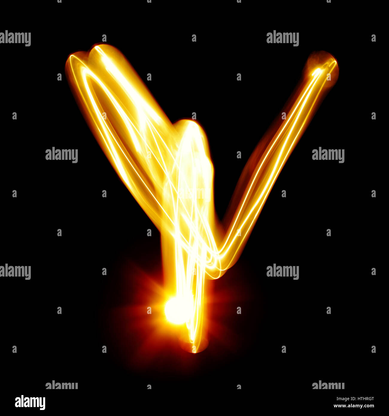 Neon letter y hi-res stock photography and images - Alamy