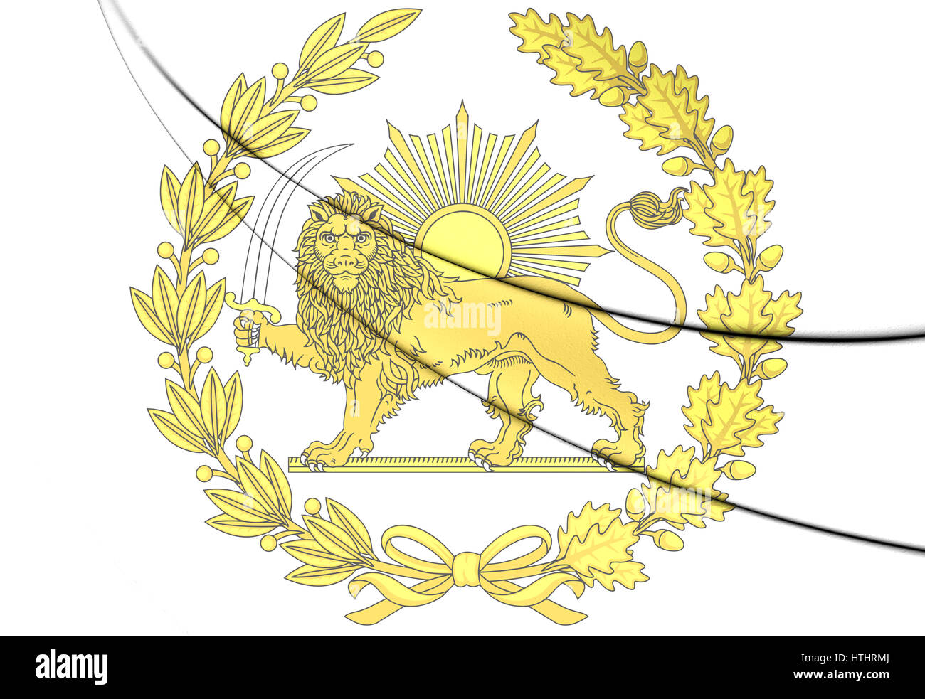 Persian coat of arms hi-res stock photography and images - Alamy