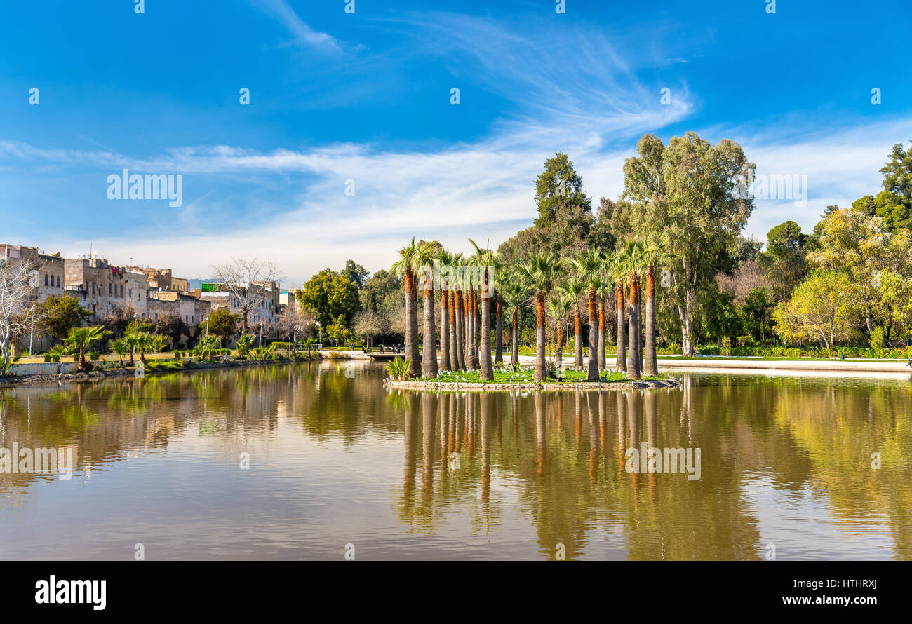 Jnan Sbil, the Royal Park in Fes - Morocco Stock Photo - Alamy