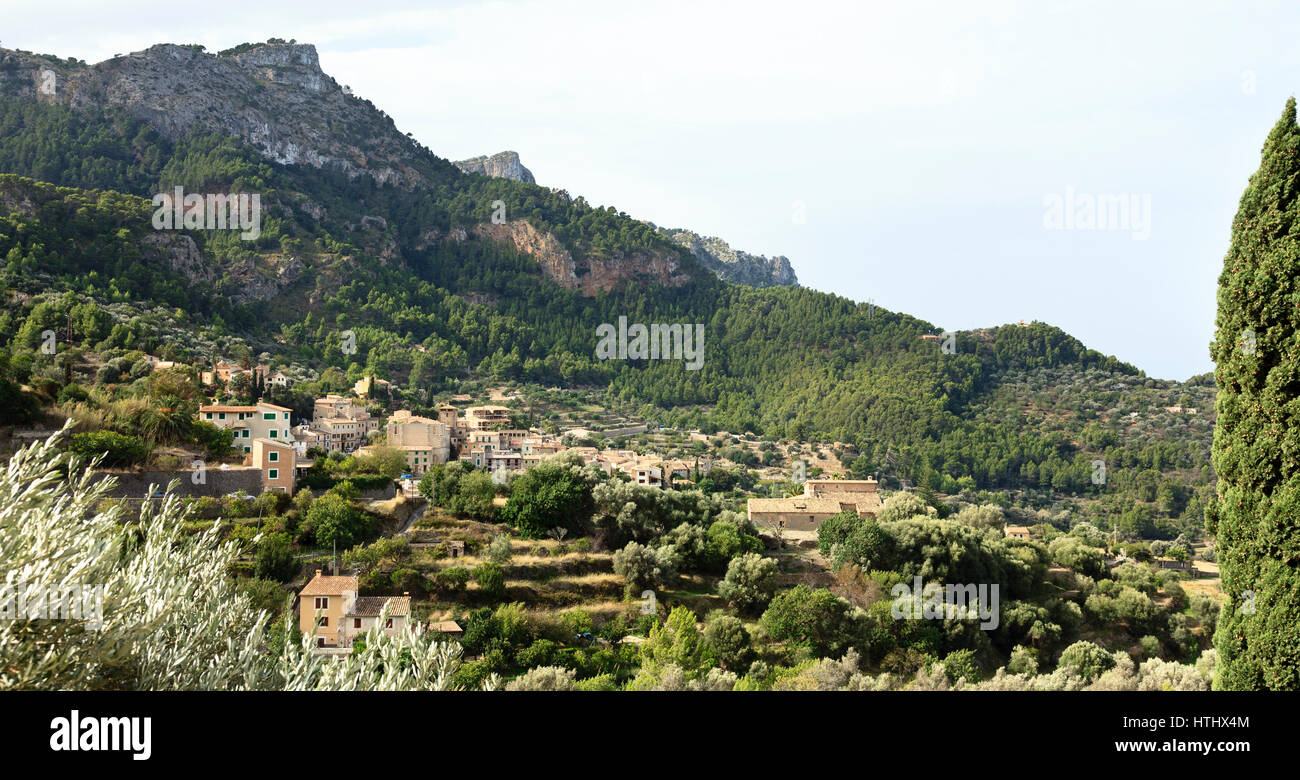 Village estellencs mallorca spain hi-res stock photography and images ...