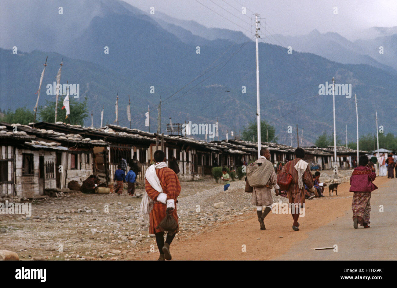 Village outside Paro, Bhutan, Himalayas Stock Photo - Alamy