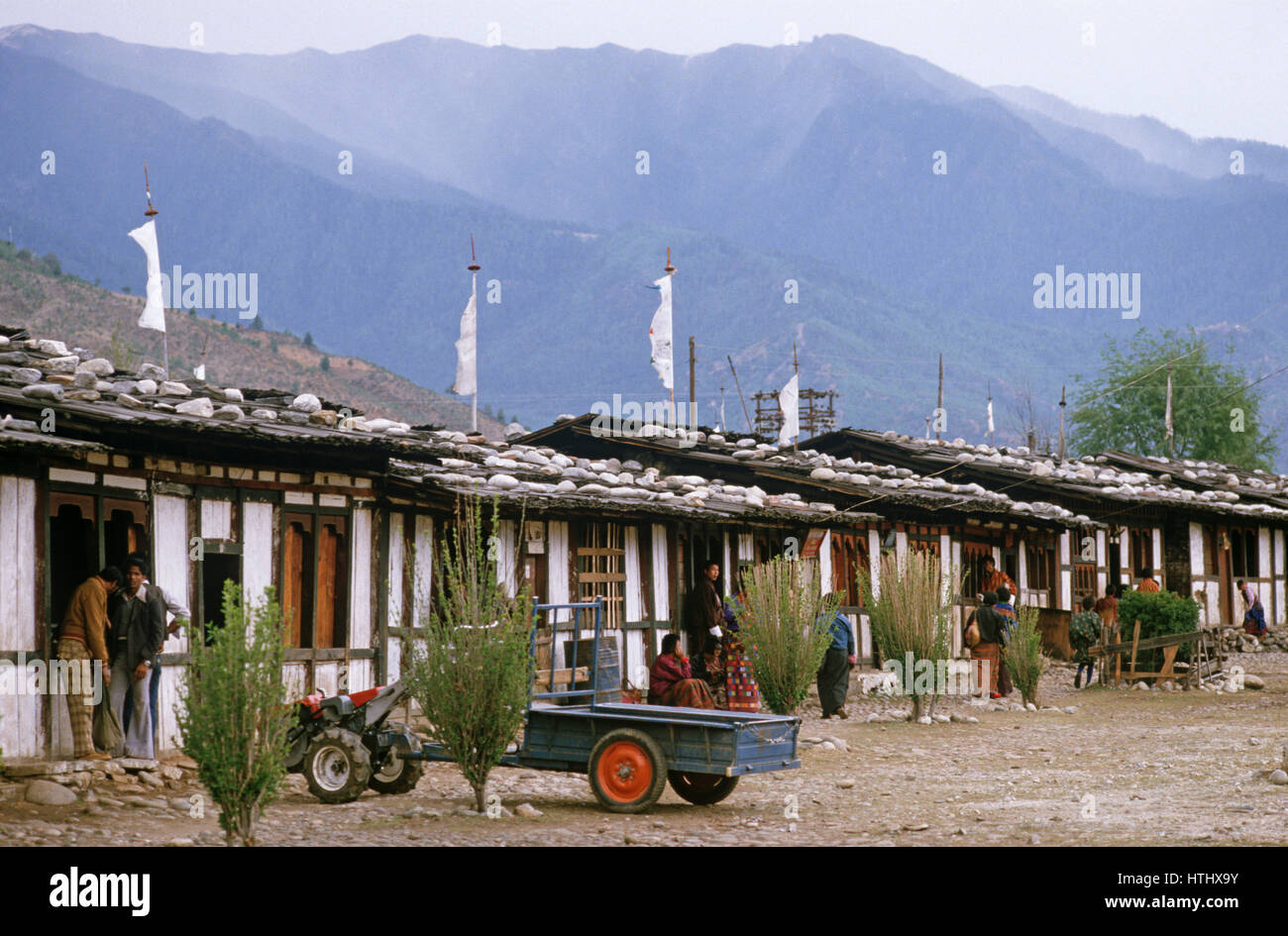 Village outside Paro, Bhutan, Himalayas Stock Photo - Alamy