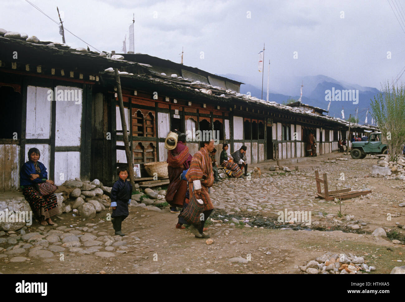 Village outside Paro, Bhutan, Himalayas Stock Photo - Alamy