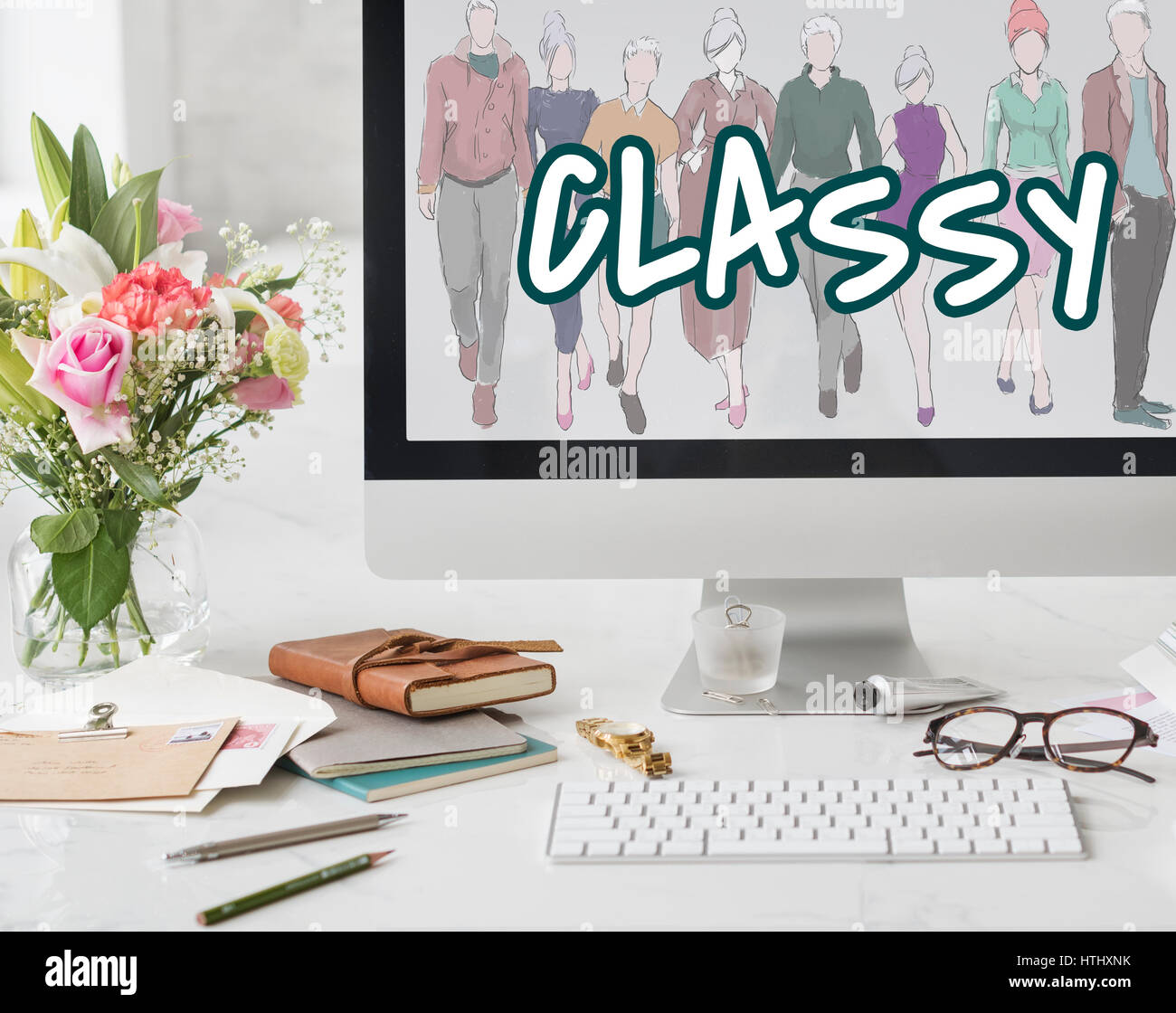 Style Trends Fashion Design Classy Chic Concept Stock Photo - Alamy