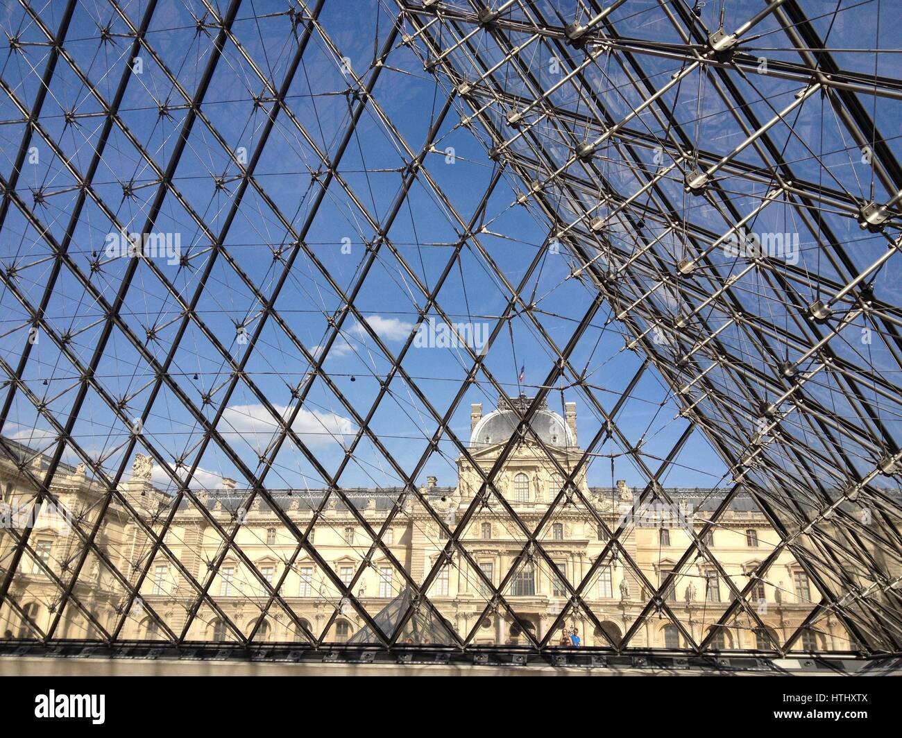 Louvre Pyramid I M Pei In Stock Photos & Louvre Pyramid I M Pei In ...