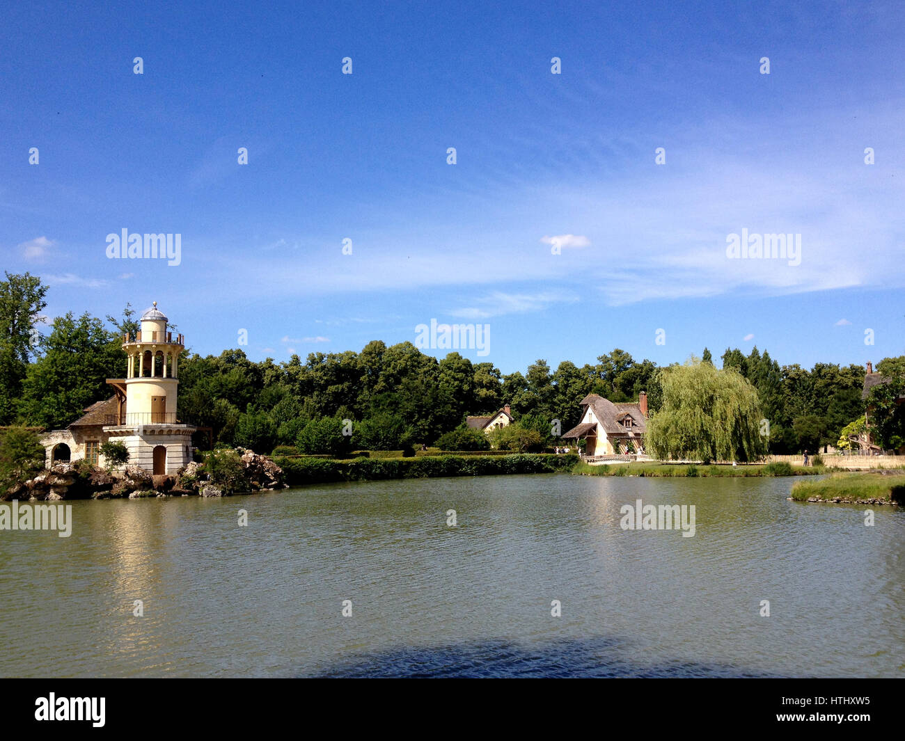 The Hameau de la Reine (The Queens Hamlet) built by Richard Mique for ...