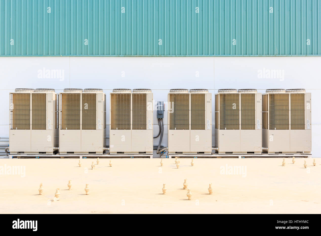 Steel fan on steel structure for industrial ventilation system and air ...